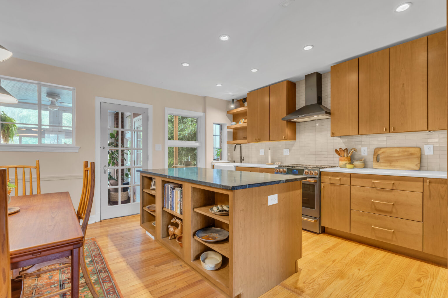Beautiful Oak Kitchen Remodel in Chevy Chase, Maryland | Mega Kitchen ...
