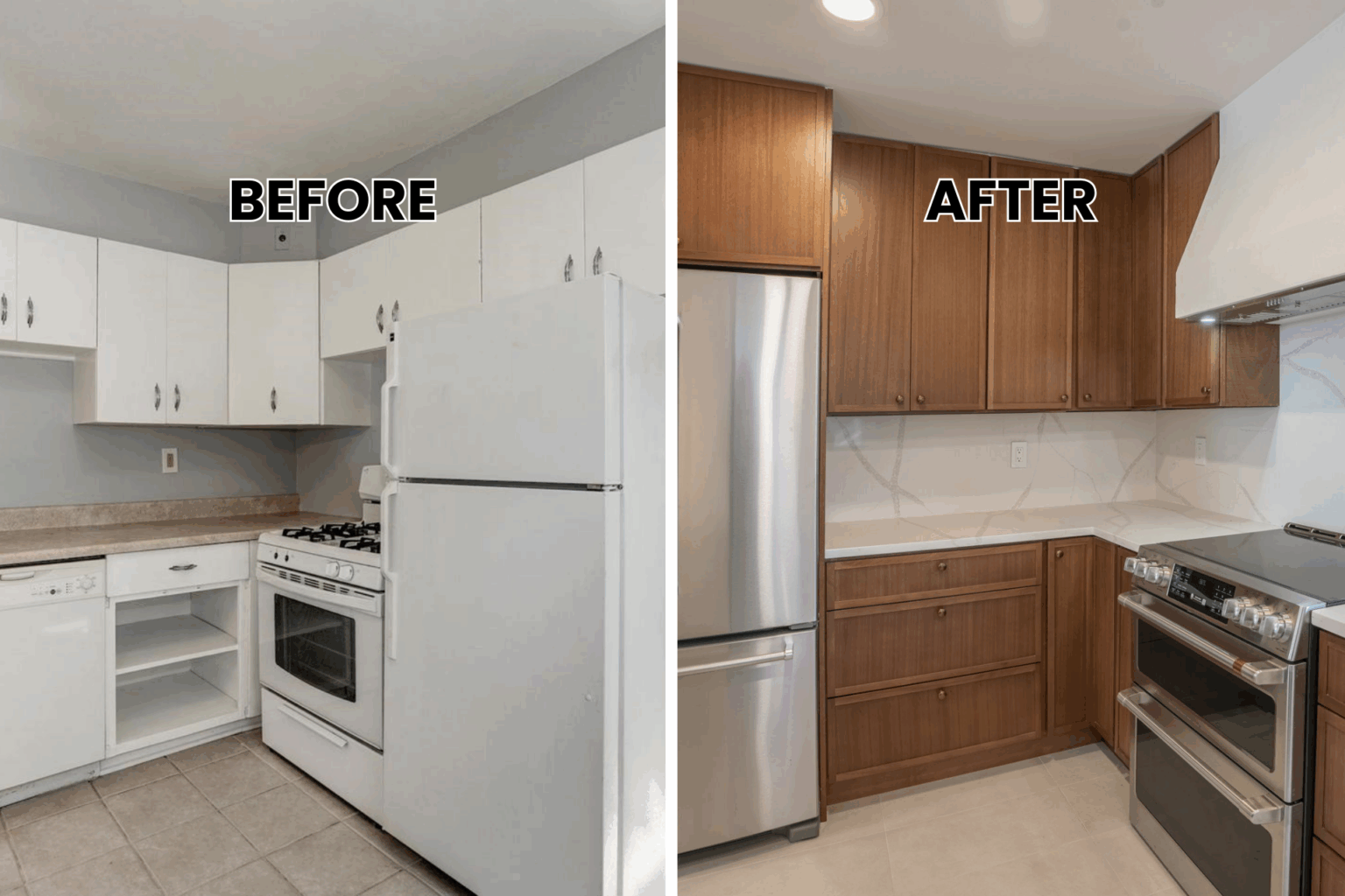 8 Incredible Kitchen Remodeling Before-After Transformations